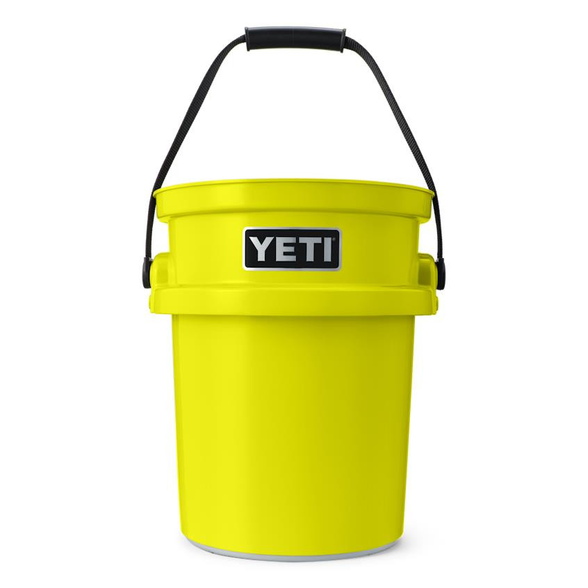 YETI Loadout 5 Gallon Bucket - Firefly Yellow - Dance's Sporting Goods