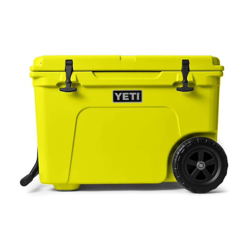 YETI Tundra Haul Wheeled Cooler - Firefly Yellow - Dance's Sporting Goods