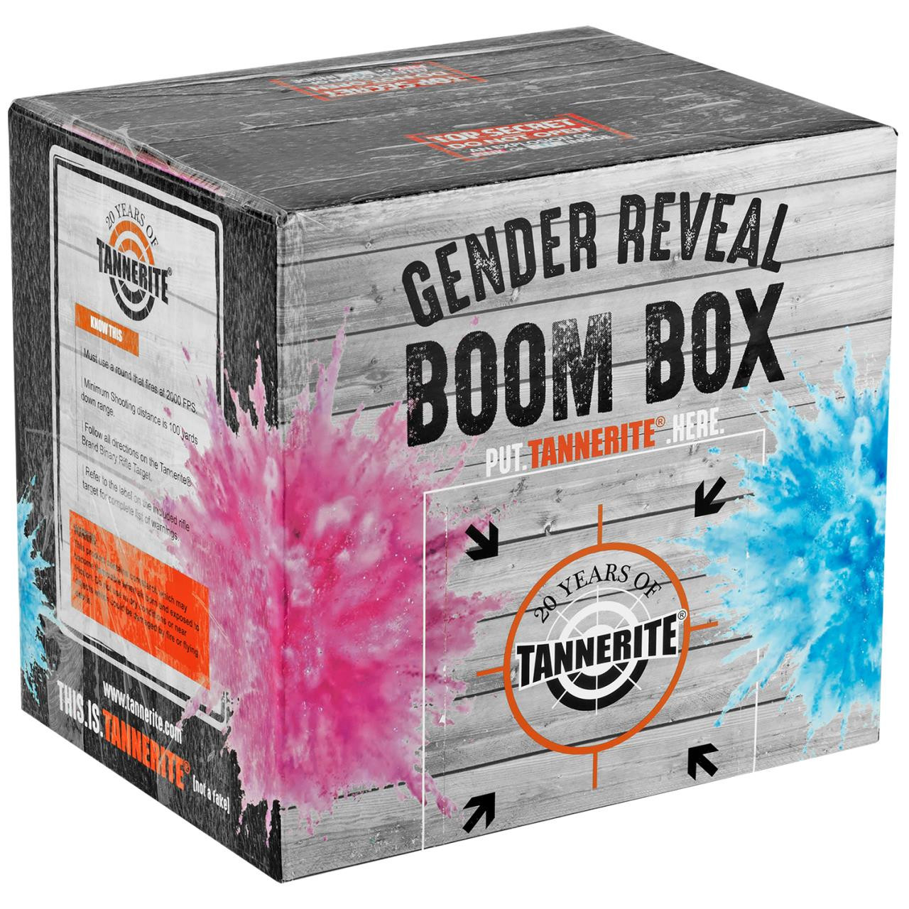 Tannerite Gender Reveal Kit - Blue - Dance's Sporting Goods