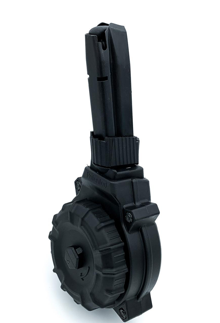 ProMag SCCY Drum Magazine - 9mm - Fits CPX-1 / CPX-2 Models - 50 Round ...