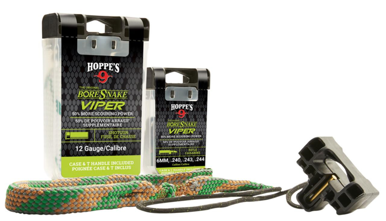 Hoppe's BoreSnake Viper Den with Case and T-Handle Gun Cleaning Ropes ...
