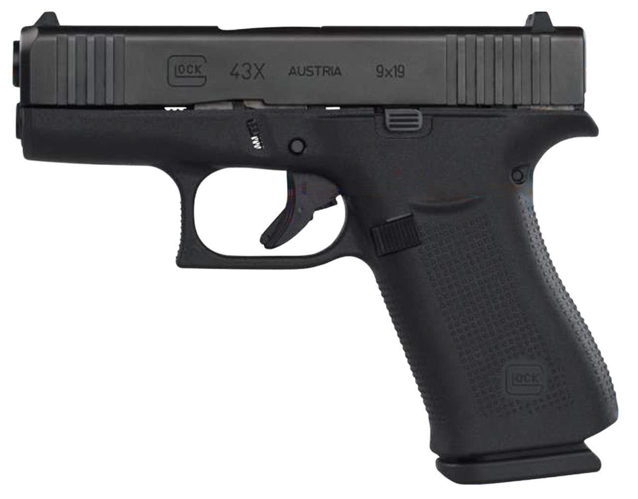 Glock 43X 9mm - Black - 10 Round - Dance's Sporting Goods Glock 43X 9mm - Black - 10 Round - Dance's Sporting Goods