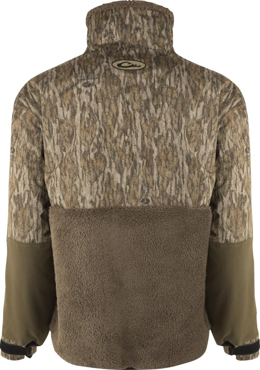 Drake Waterfowl MST Guardian Flex Sherpa Fleece Eqwader Full Zip Jacket - Dance's Sporting Goods