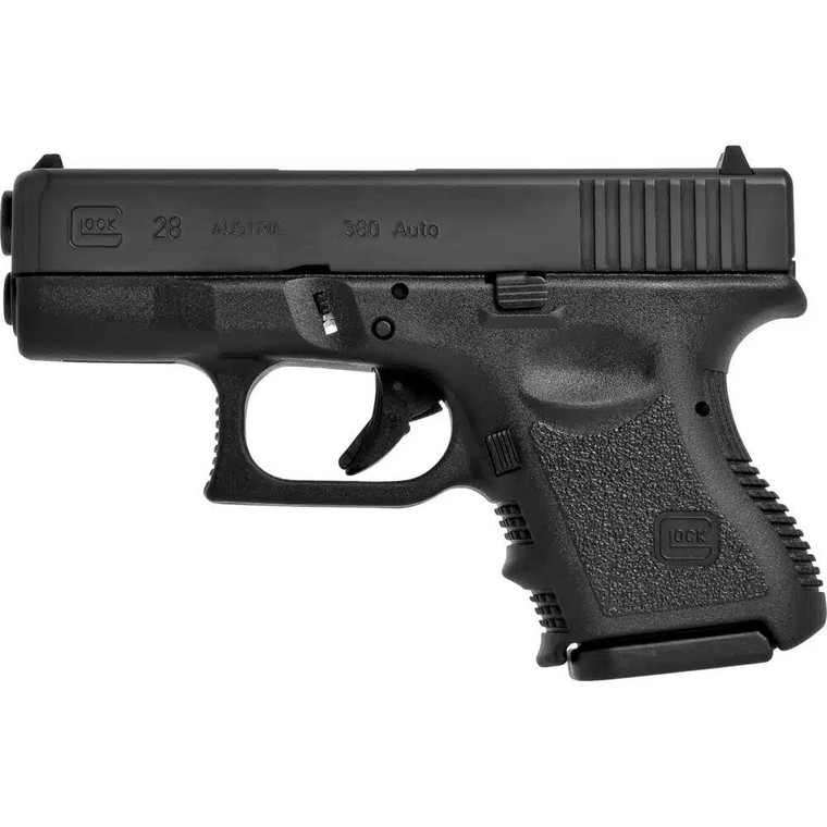 Glock G28 380 ACP - 3.43" Barrel - Black - 10 Round - Dance's Sporting ...