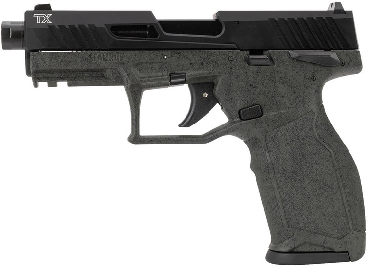 Taurus TX-22 Gen 2 22 LR - Threaded Barrel - OD Green Splatter - 22 ...