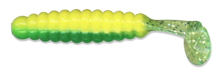 Charlie Brewer Slider Crappie / Panfish Grubs - 1-1/2" - 18 Pack ...