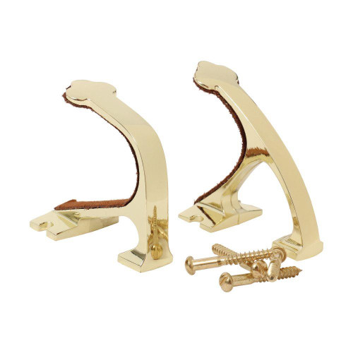Allen Gun Hanger Set - Rifle / Shotgun - Brass - Dance's Sporting Goods