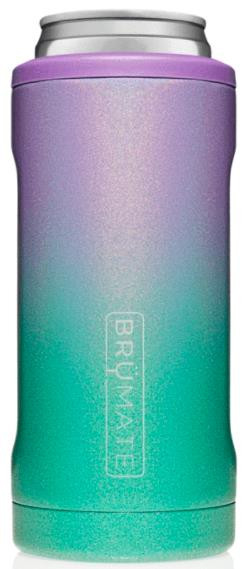 Brumate Hopsulator Slim - 12oz - Glitter Mermaid - Dance's Sporting Goods