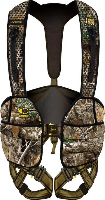 Hunter Safety System Hybrid Safety Harness - L / XL - Realtree Edge ...