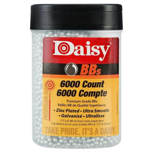 Daisy PrecisionMax BBs - .177 Caliber - 6000 Count - Dance's Sporting Goods