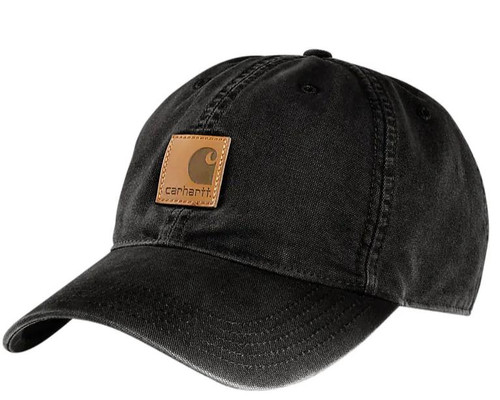 Carhartt Canvas Cap - Black - Dance's Sporting Goods