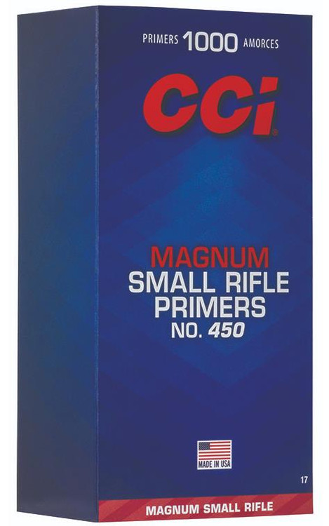 CCI Small Rifle Magnum Primers - 1000 Count - Dance's Sporting Goods