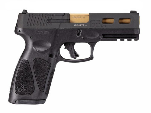 Taurus G3 Talo Exclusive 9mm - Optics Ready - Black / Gold - 17 Round ...