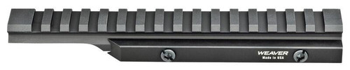 Weaver Flattop Riser Rail - Zero MOA - Black - Dance's Sporting Goods