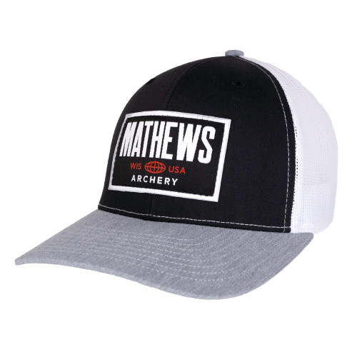 Mathews Icon Hat - Black / White / Gray - Dance's Sporting Goods
