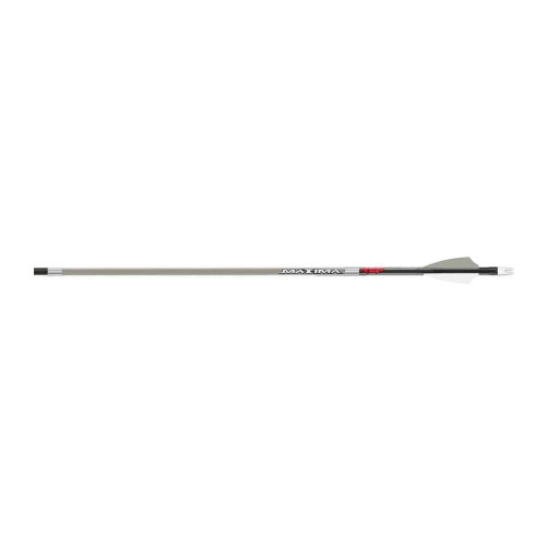 Carbon Express Maxima Red Fletched Arrows - 32" - 300 Spine - Stone - 6 ...