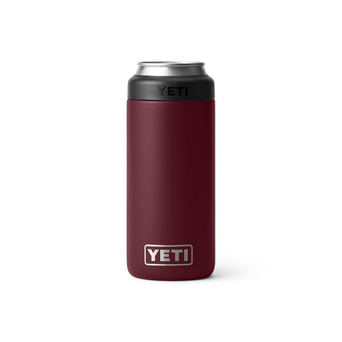 YETI Rambler 12oz Slim Colster - Wild Vine Red - Dance's Sporting Goods