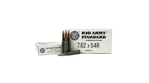 Red Army Standard 7.62x54R - 148 Grain FMJ - 20 Rounds - Dance's ...