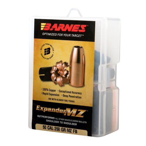 Barnes Expander MZ 45 Cal - 195 Grain Expander MZ - 15 Count - Dance's Sporting Goods