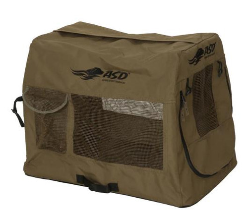 Avery Quick Set Travel Kennel - Marsh Brown - XL - Dance's Sporting Goods