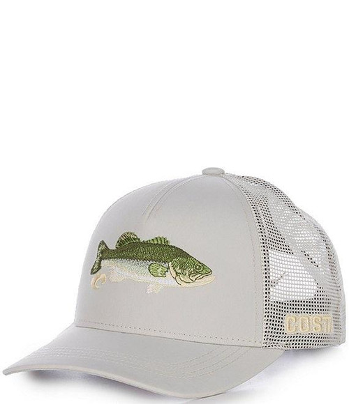 Costa Bass Stitched Trucker - Cool Gray - Dance's Sporting Goods