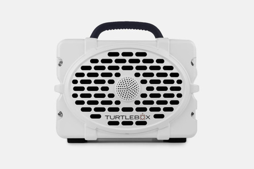 Turtle Box Gen 3 Protable Speaker - White / Black - Dance's Sporting Goods