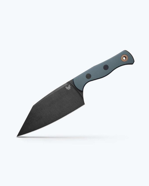 Benchmade Taiga Station Knife - Limited Edition - Green Aluminum ...