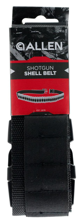 Allen Shell Belt Shotgun Black Cordura Nylon - Dance's Sporting Goods