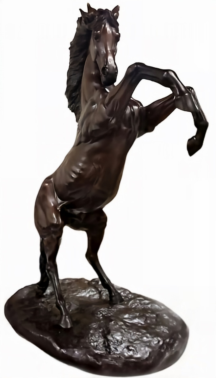 Rearing Stallion - 112" - Bronze West Imports® Home