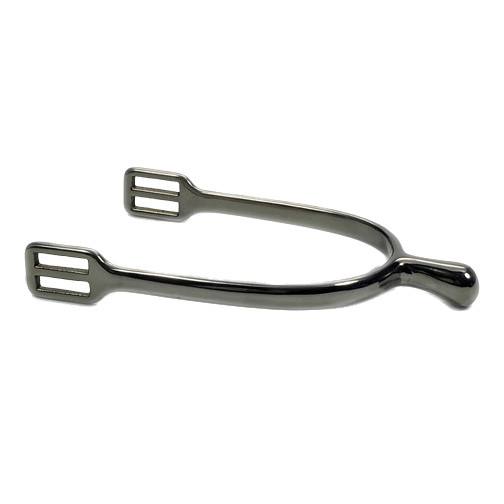 Personalized Ladies Round End Spurs With Straps - SignatureSpurs.com