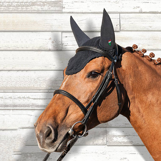 Equiline Soundless Ear Net Bonnet - SignatureSpurs.com