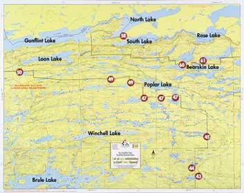 Fisher Maps for Sale – Minnesota Lake Maps for Fishing | BWCA Shop