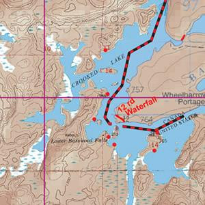 McKenzie Map 11 - Jackfish Bay & Beartrap Lake - BWCAshop.com