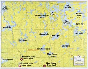 Fisher Maps for Sale – Minnesota Lake Maps for Fishing | BWCA Shop
