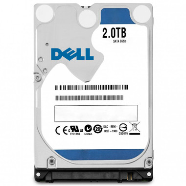Dell 2TB 5400RPM SATA III 2.5-inch OEM Laptop Hard Drive 7C9DV WD PN ...
