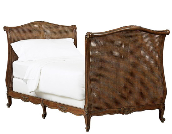 French Daybed, Ancient Oak finish