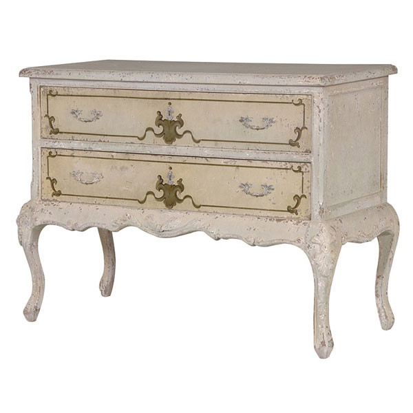 French Distressed Chest of Drawers