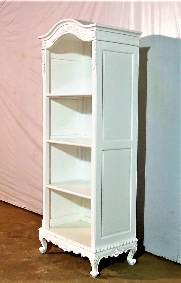 Chateau White Bookcase