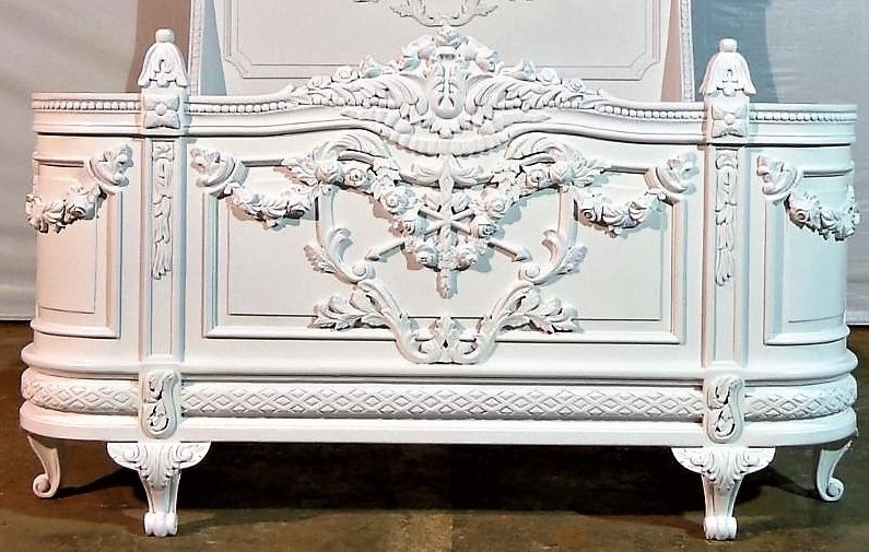 WHITE FRENCH BED