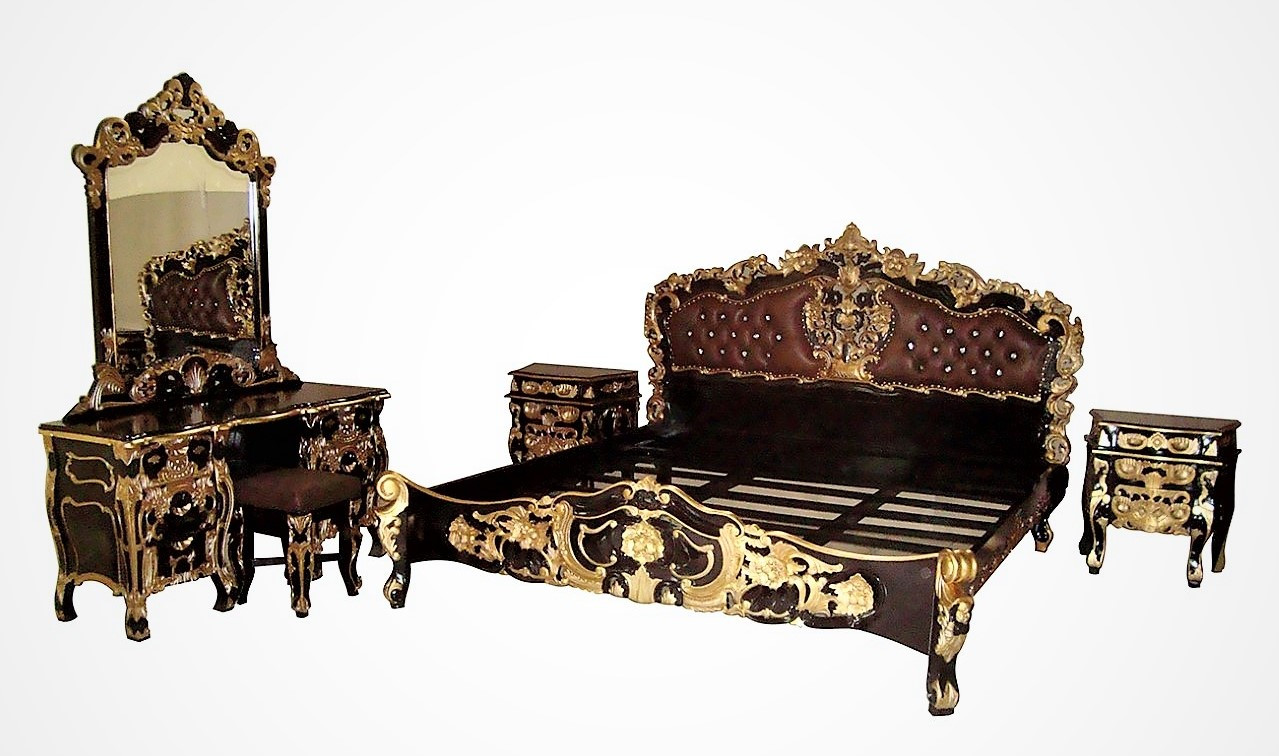 Baroque Dressing Table, High EndBedroom Vanity