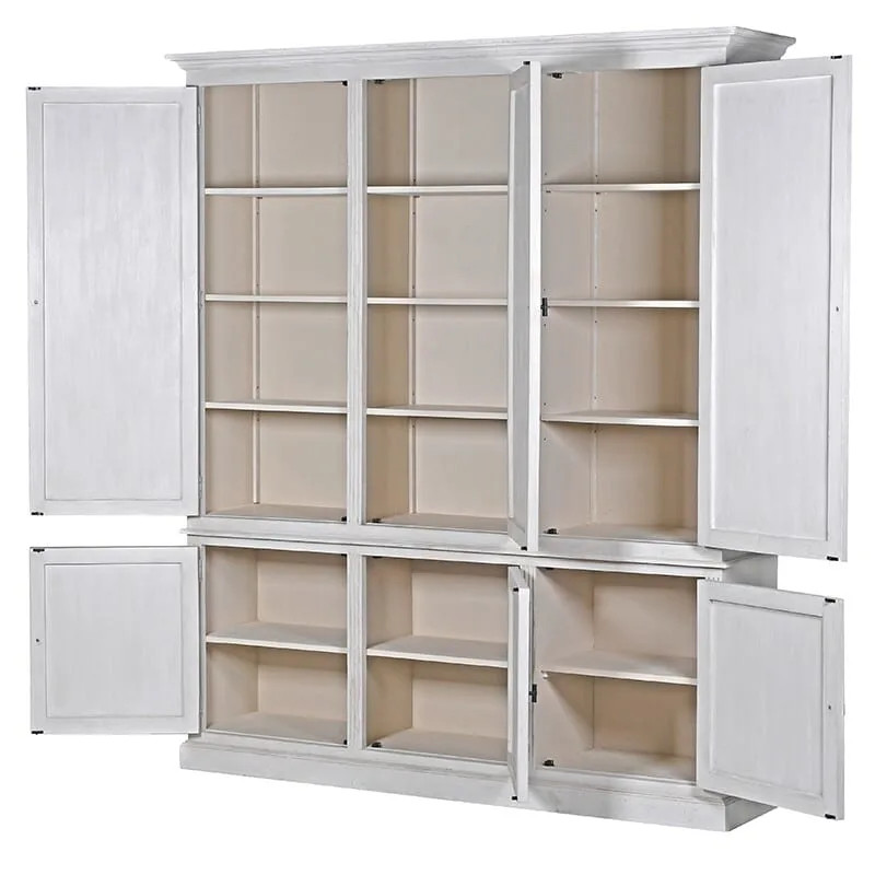 FRENCH WHITEWASH BOOKCASE