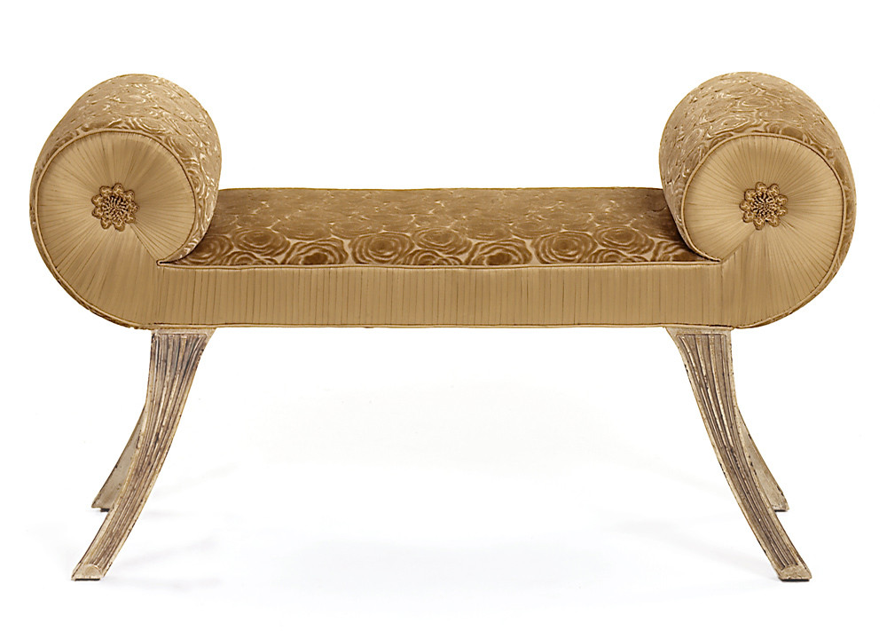 Large Bench, tufted Bench/ottoman