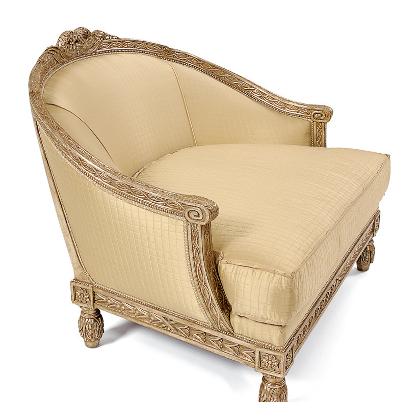 Arm Chairs & Side Charis, Traditional custom upholstery high end
