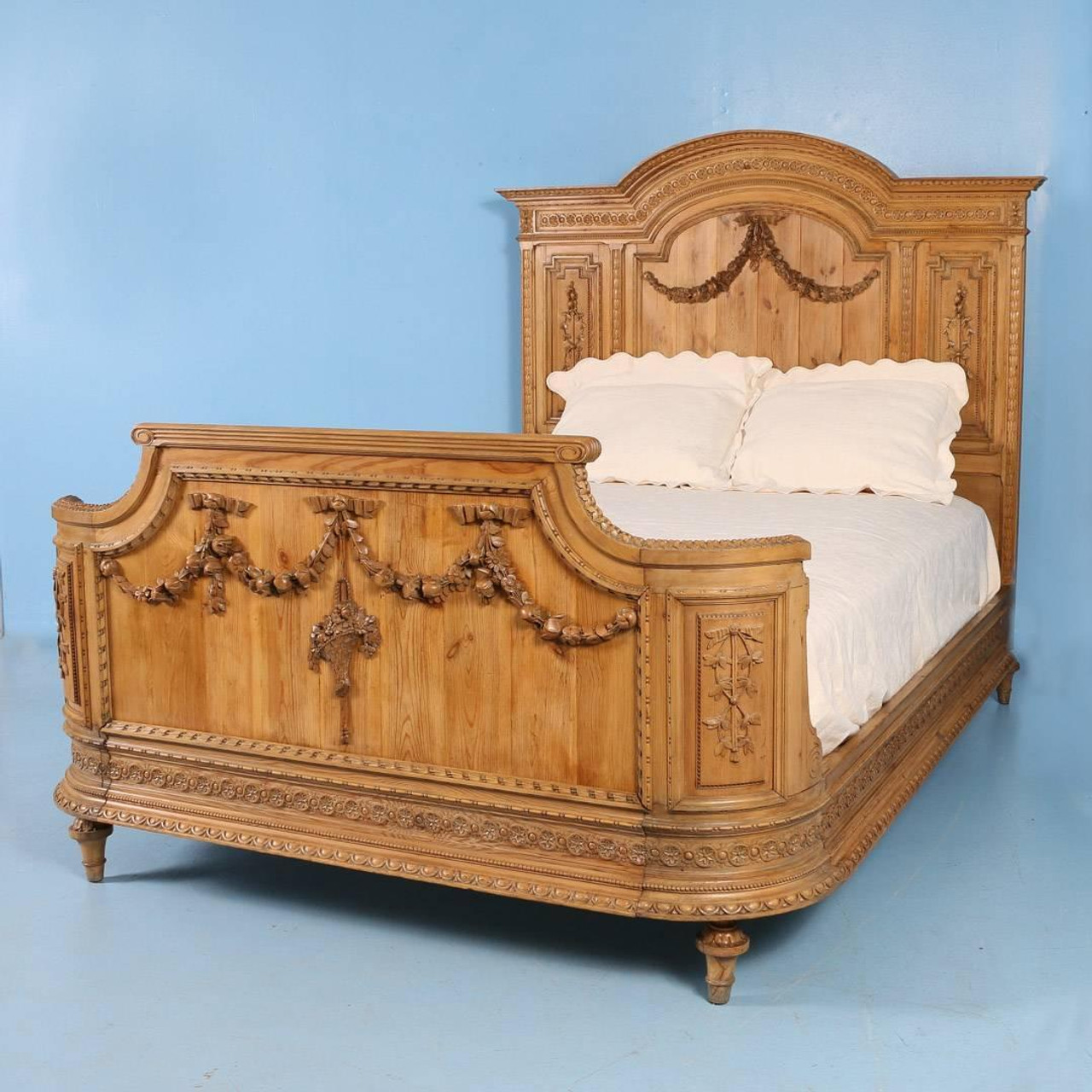 WEATHERED PINE BED FRAME
