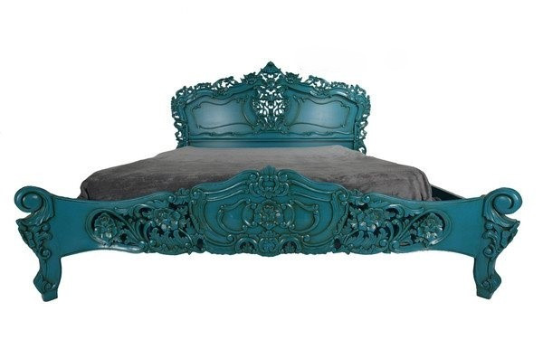 ROCOCO BED FRAME AQUA