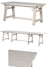 Rustic Dining Table, Oriental Style