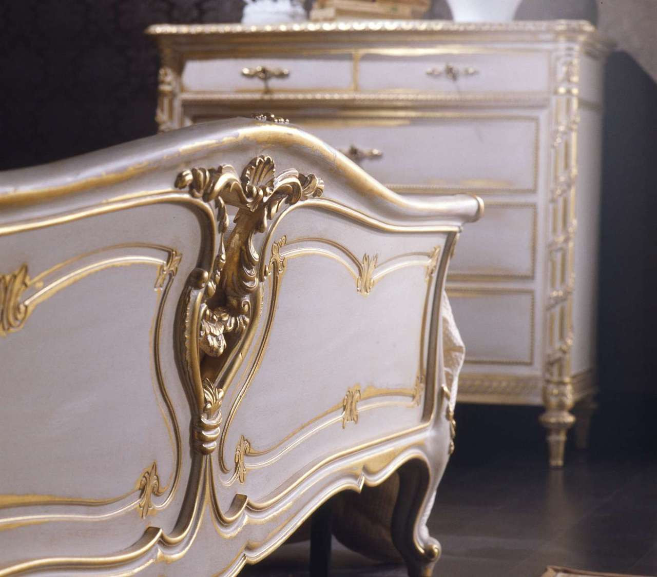 French Bedroom Furniture, Louis XVI Bed, designer bed
