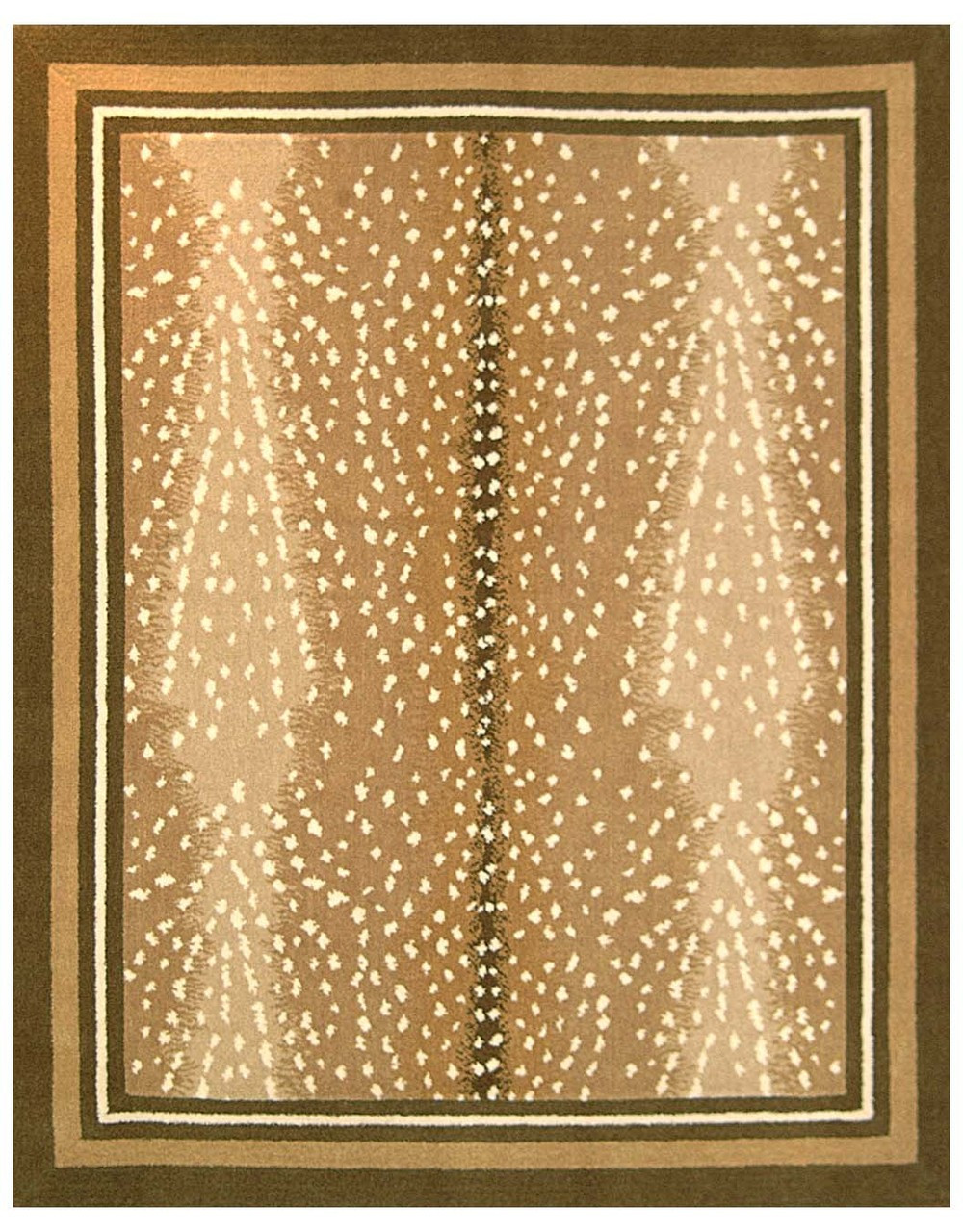 Leopard Rose Rug, wall to wall carpet