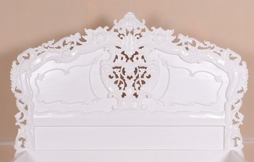 White Rococo Bedroom set USA