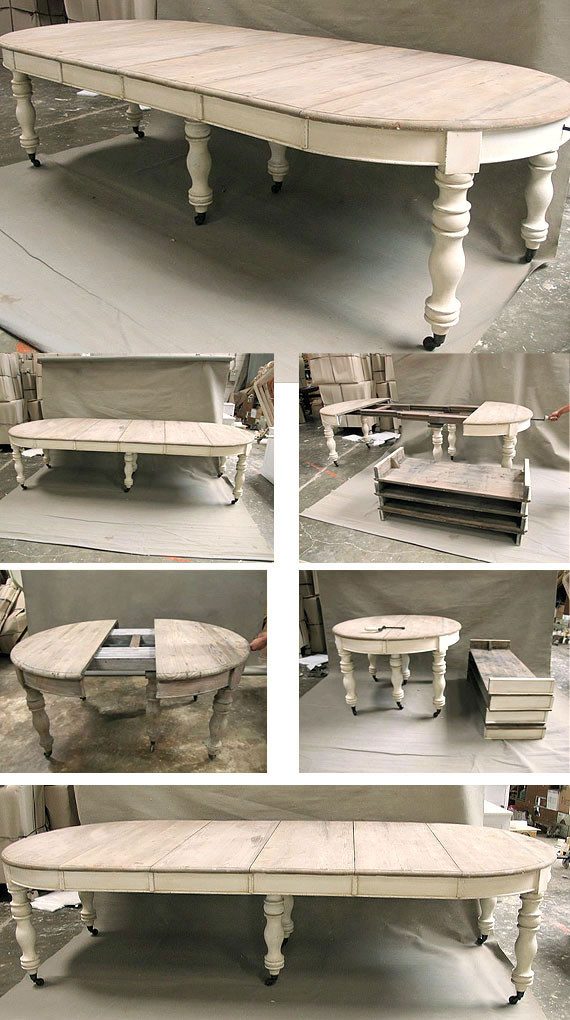 Ivory French Dining table